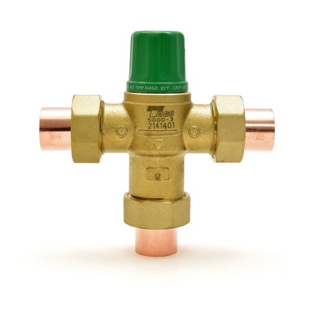Taco 5003-C3, 3/4" Sweat Mixing Valve (Lead-Free) - PexUniverse