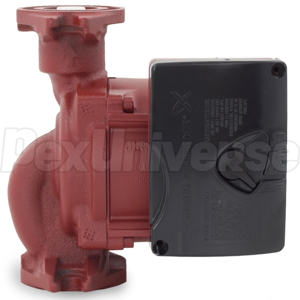 Grundfos UPS26-99FC, Cast Iron 3-Speed Circulator Pump w/ IFC, 230V - PexUniverse