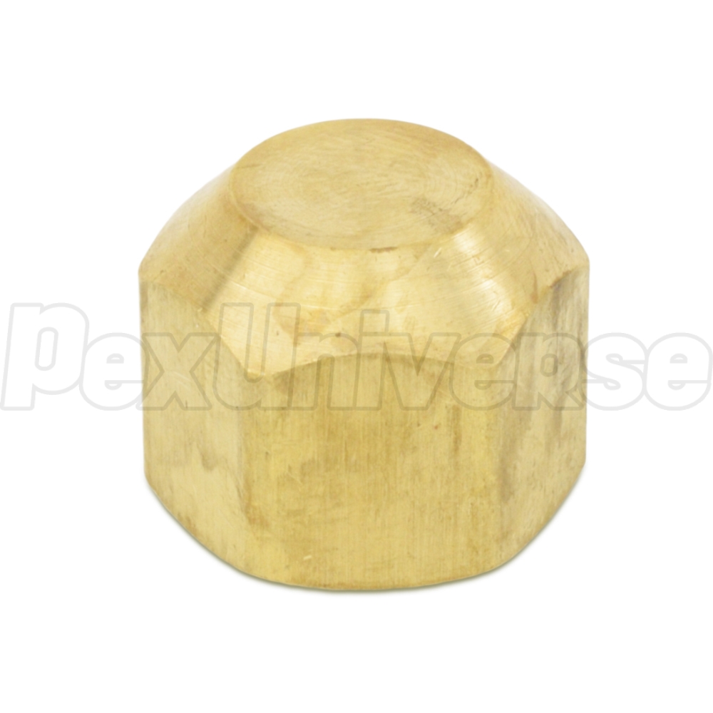 3/8" Flare Brass Cap - PexUniverse