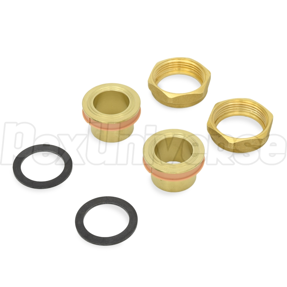 Grundfos 599229, G150, 1" Sweat Brass Unions - PexUniverse