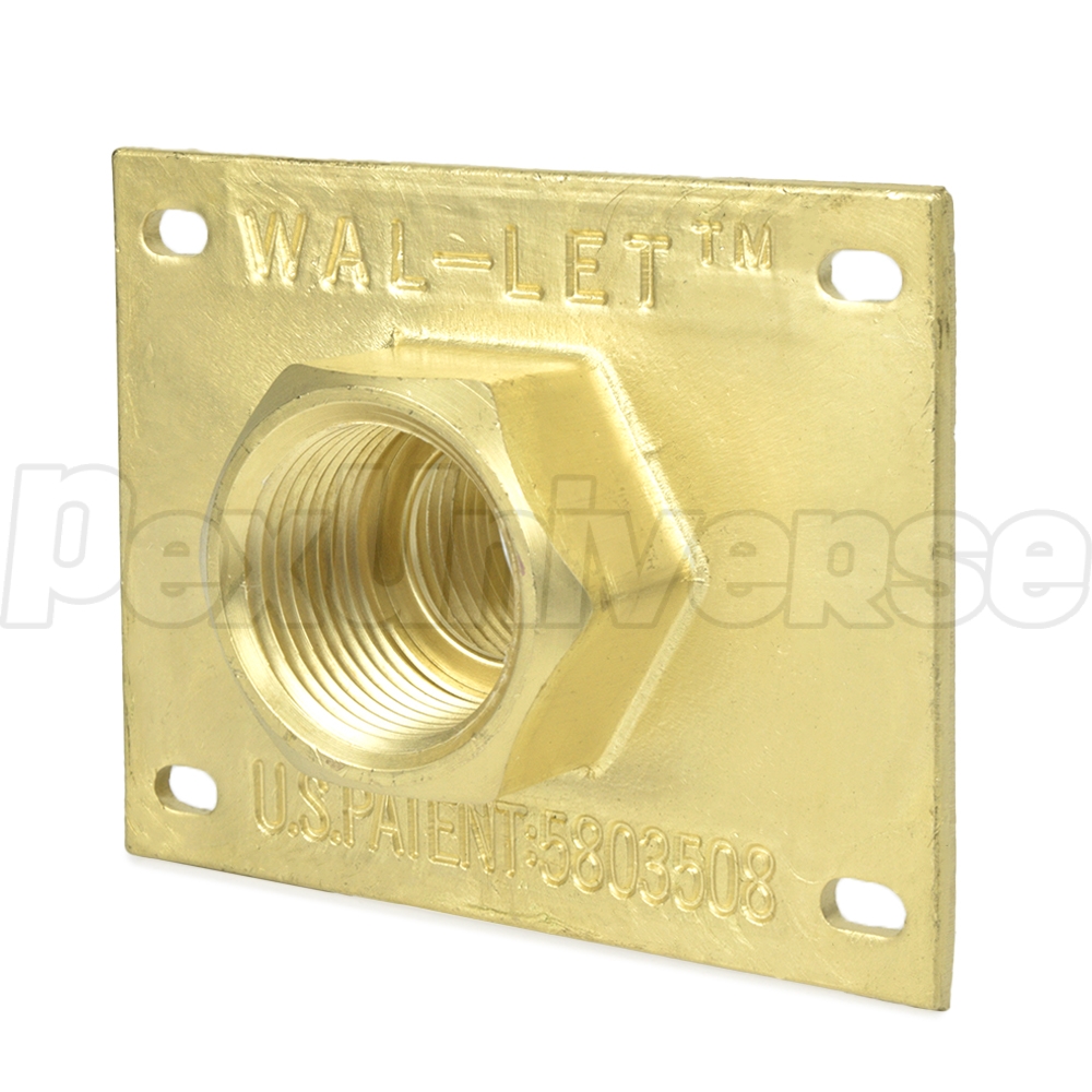 Sioux Chief 615-333, 3/4" FIP WalLet Wall Termination Outlet - PexUniverse