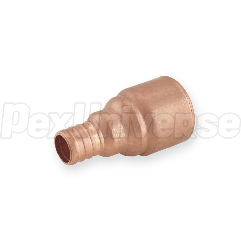 Sioux Chief, 645X3P 3/4" PEX x 3/4" PVC Adapter Fitting, Copper ...
