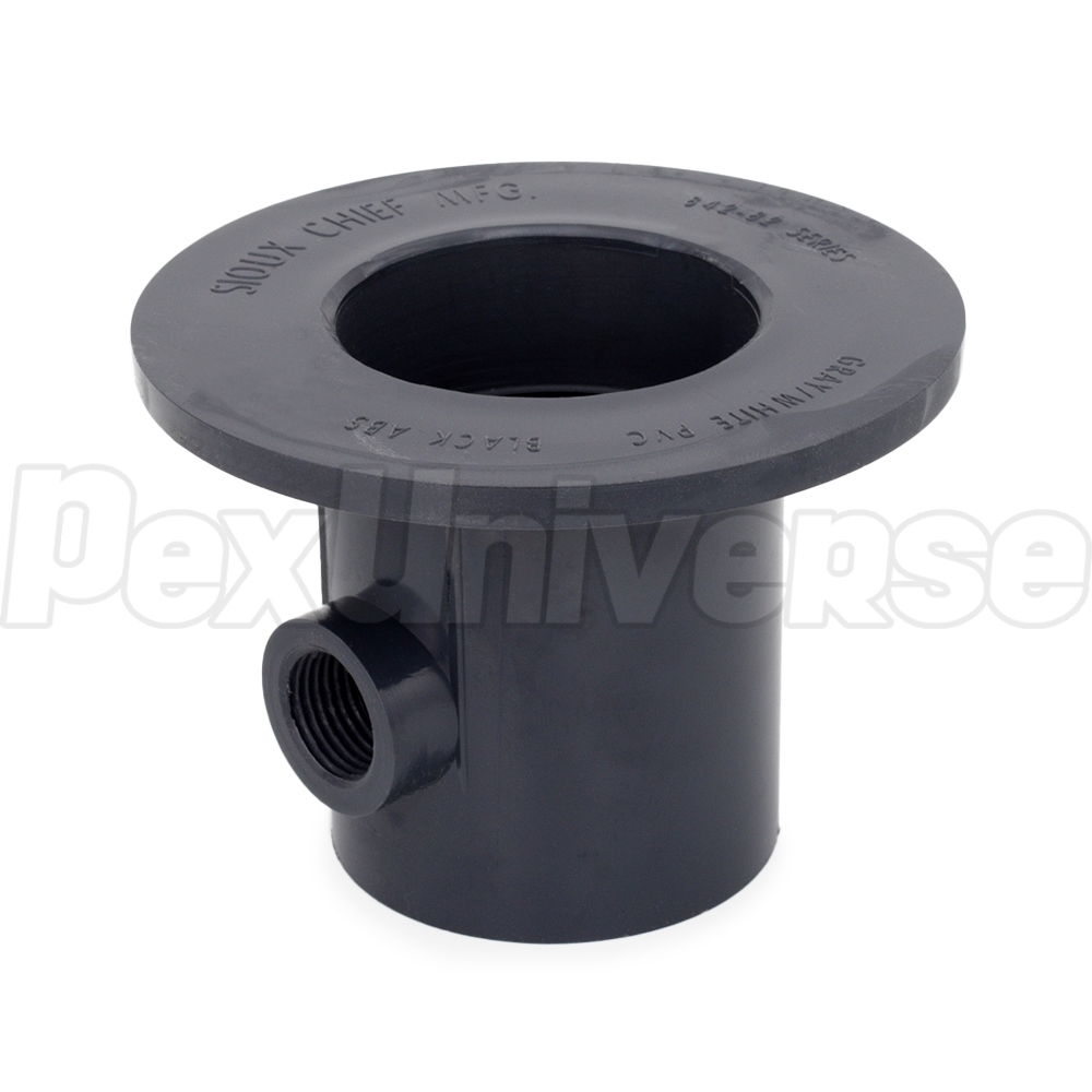 Sioux Chief 695-2P, Trap Primer Adapter, 2" PVC Hub - PexUniverse