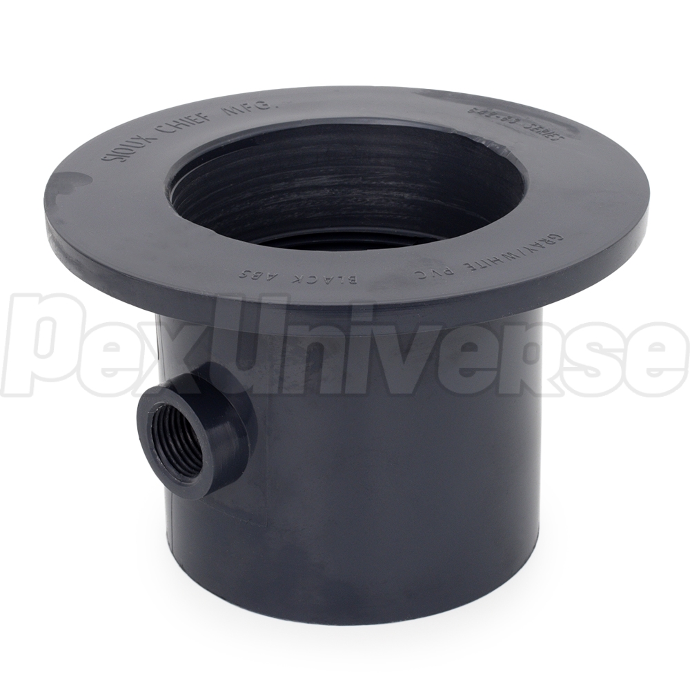 Sioux Chief 695-3P, Trap Primer Adapter, 3" PVC Hub - PexUniverse