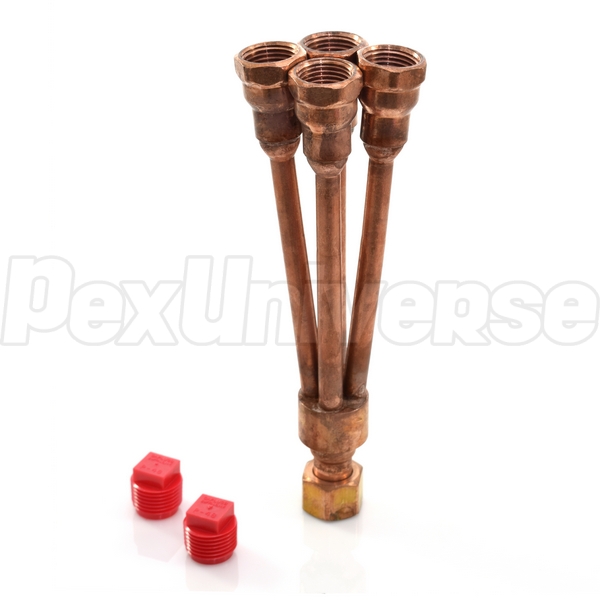 Sioux Chief 695-D432F 4-Branch Trap Primer Y-Splitter - PexUniverse