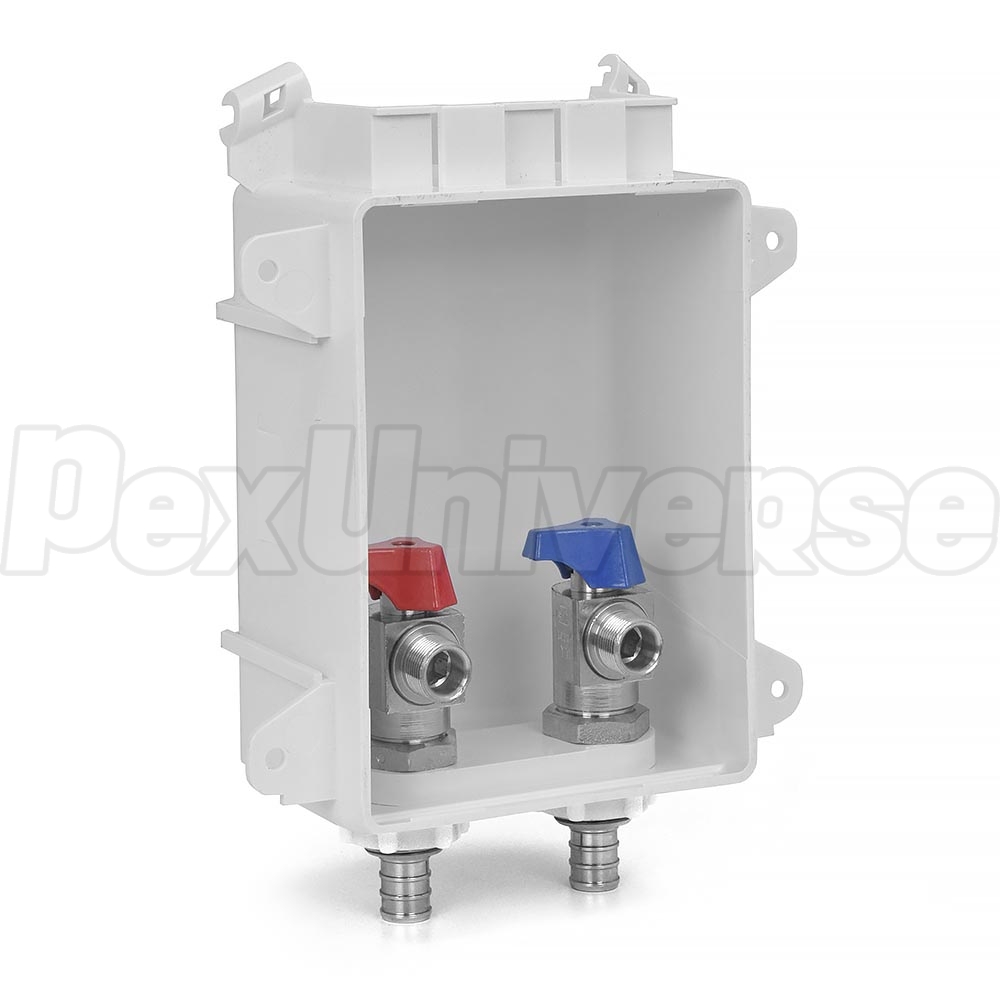 Sioux Chief 696-G2001XF, 1/2" PEX Ox Box Lavatory Outlet Box - PexUniverse