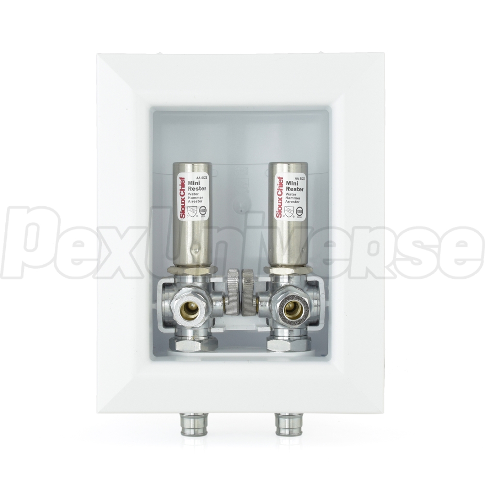 Sioux Chief 696-G2011WF Ox Box Lavatory Outlet Box - PexUniverse