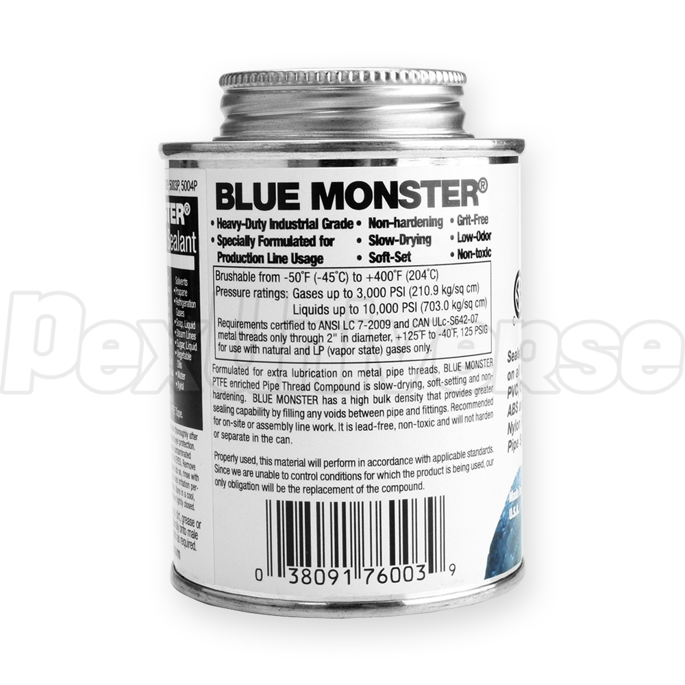 Mill-Rose 76003, Blue Monster PTFE Thread Sealant, 8 oz