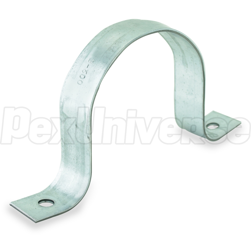 3" Galvanized Pipe Strap - PexUniverse