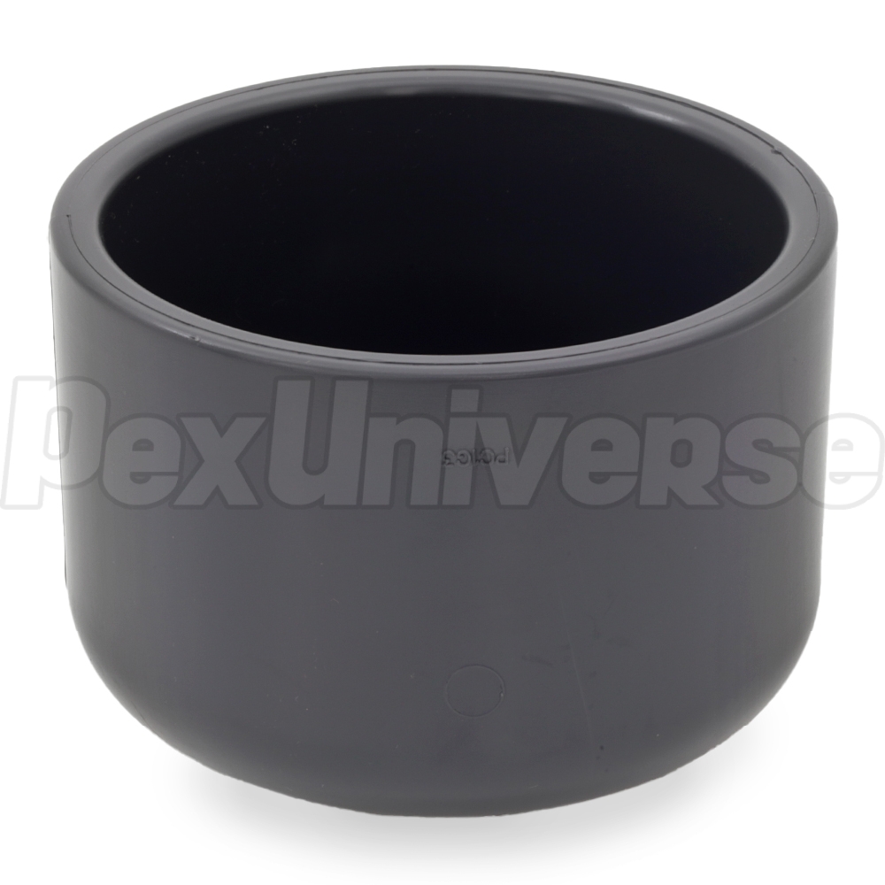 Spears 847-040, 4" PVC (Sch. 80) Cap Fitting - PexUniverse