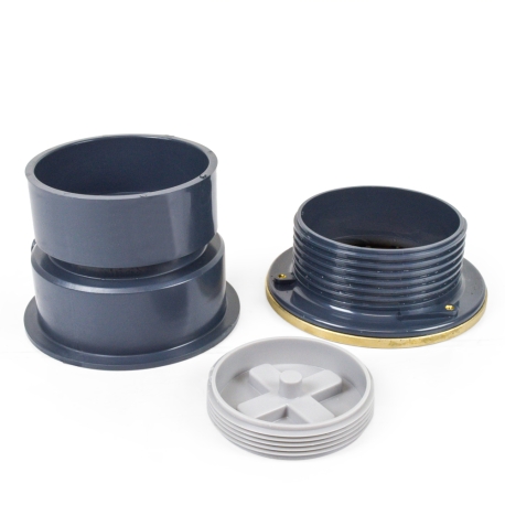 Sioux Chief 852-4PNR, PVC Cleanout, Round, Nickel-Bronze - PexUniverse