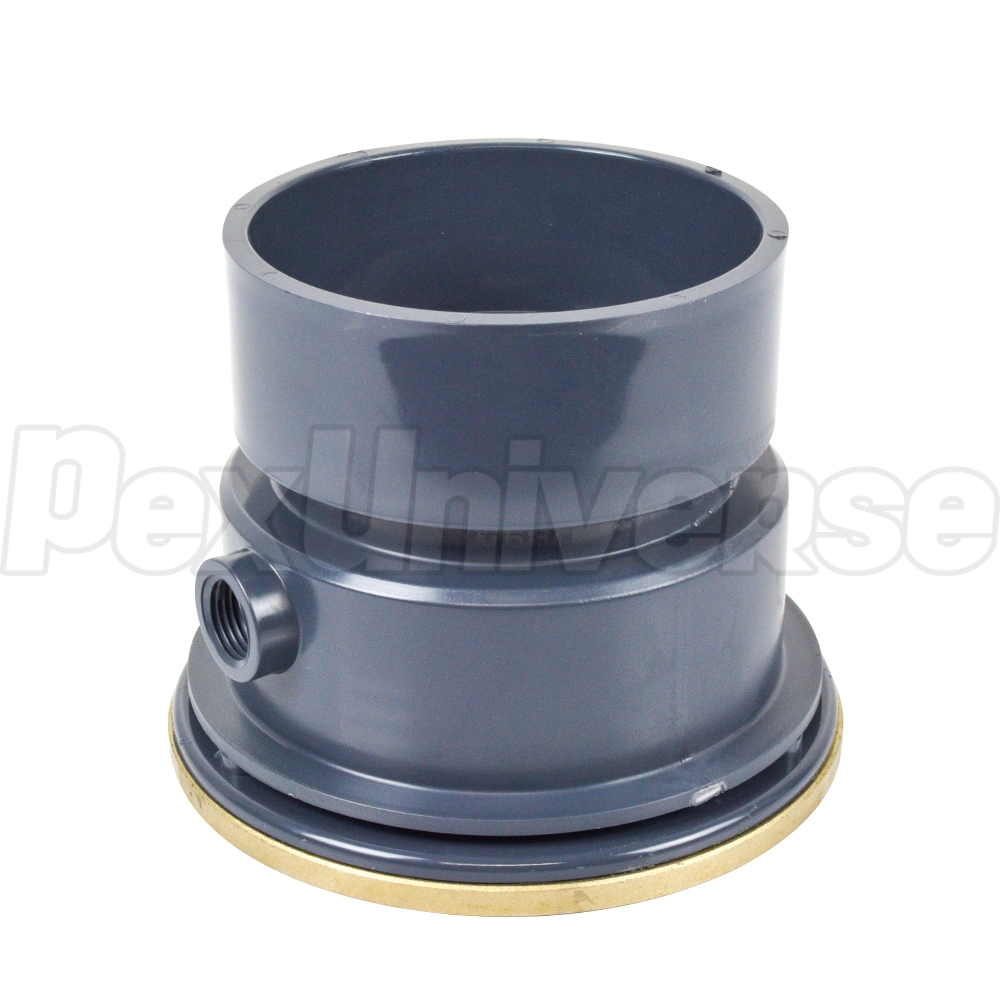 Sioux Chief 852-4PNR, PVC Cleanout, Round, Nickel-Bronze - PexUniverse