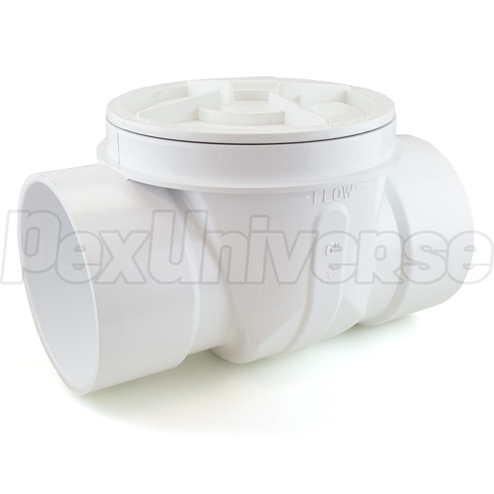 Sioux Chief, 869-6P 6" PVC Backwater Valve - PexUniverse