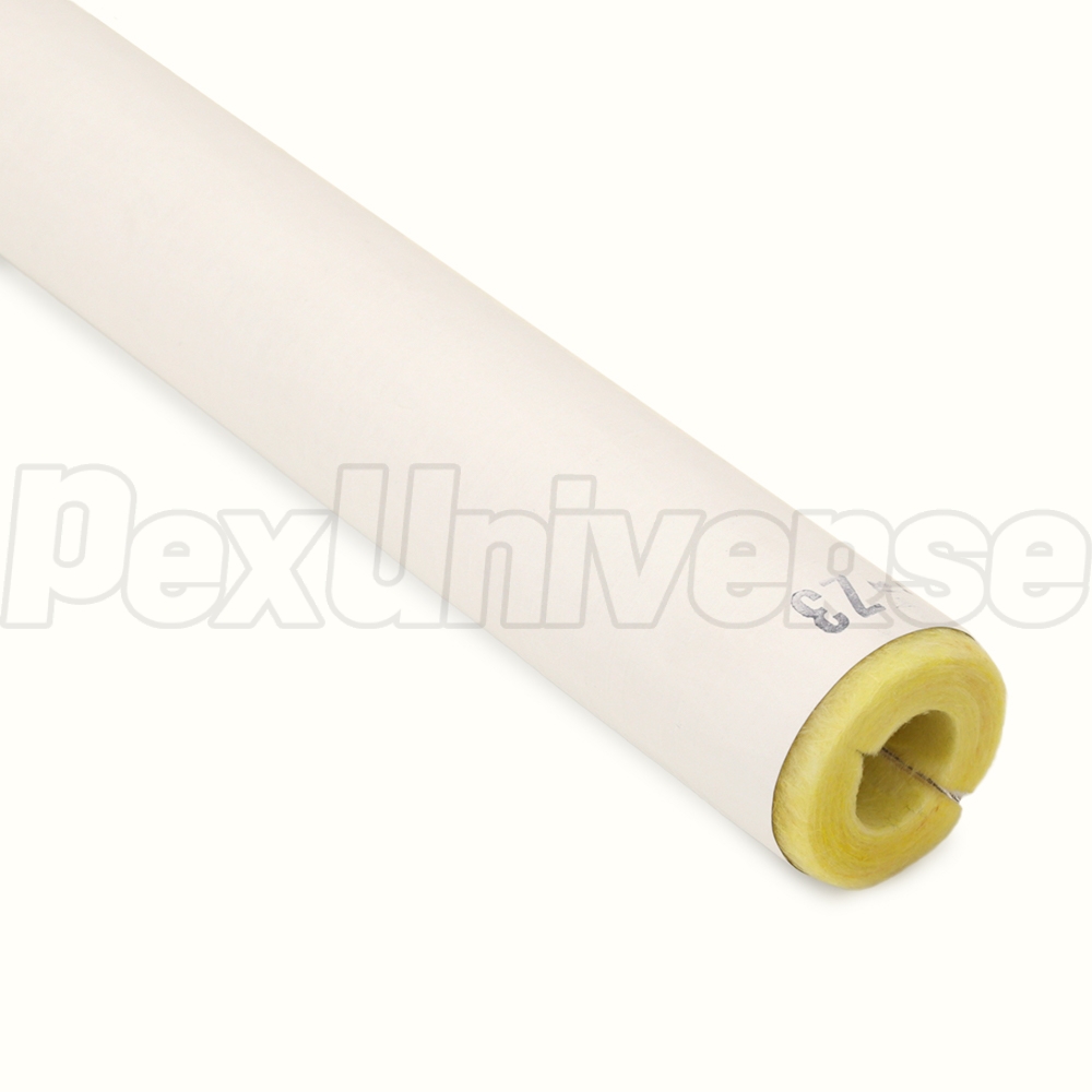 Johns Manville, 7/8" ID (1/2" IPS or 3/4" CTS) x 1/2" Wall, Fiberglass ...