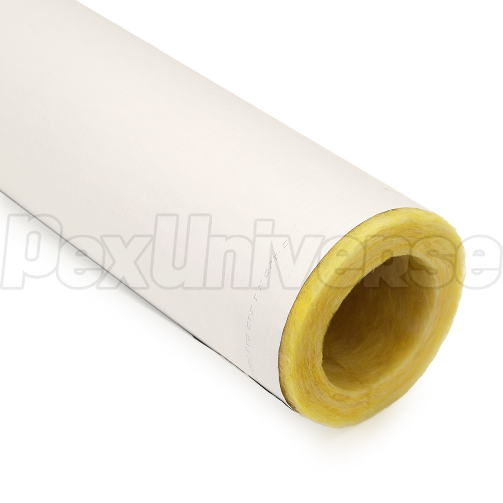 Johns Manville, 3-1/8" ID (3" CTS) x 1" Wall, Fiberglass Pipe ...