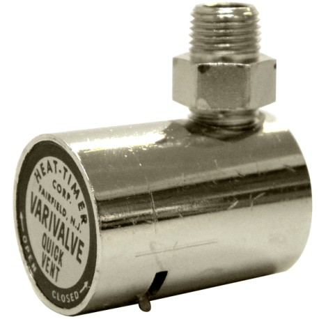 Varivalve Angle Radiator Vent by Heat-Timer - PexUniverse
