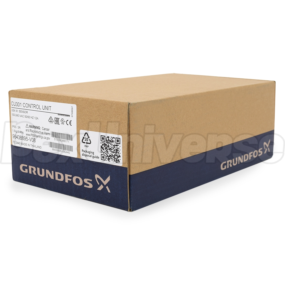 Grundfos CU 301 Mk II (96438895), Control Unit w/ Pressure Sensor for ...
