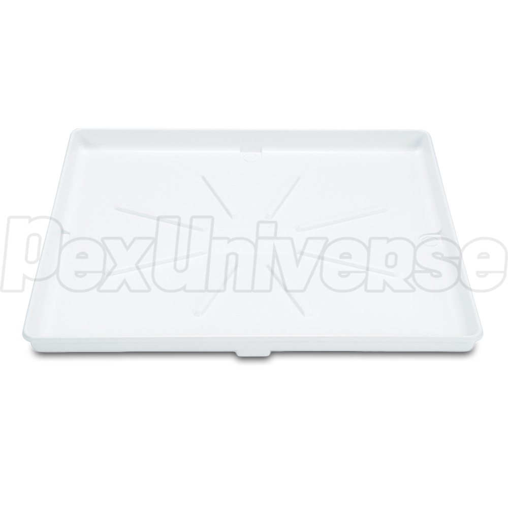 Mustee 96, DuraPan 33.5" x 31" Washer/Water Heater Pan w/ Side Drain ...