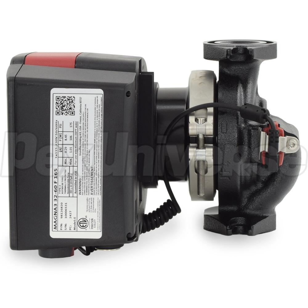 Grundfos MAGNA3 32-100 GF N, Stainless Steel Variable Speed Circulator Pump - PexUniverse