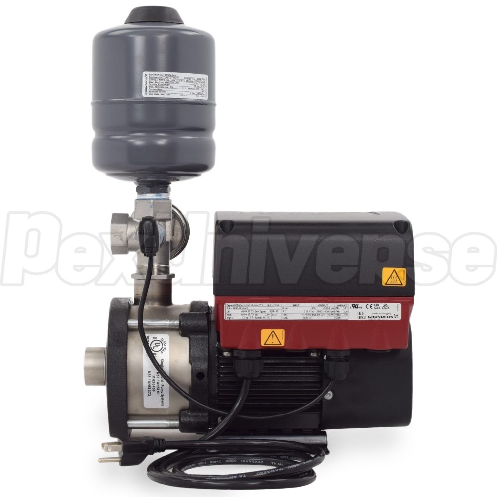 Grundfos CMBE-1-44 (98810910), Pressure Booster Pump System, 115V - PexUniverse
