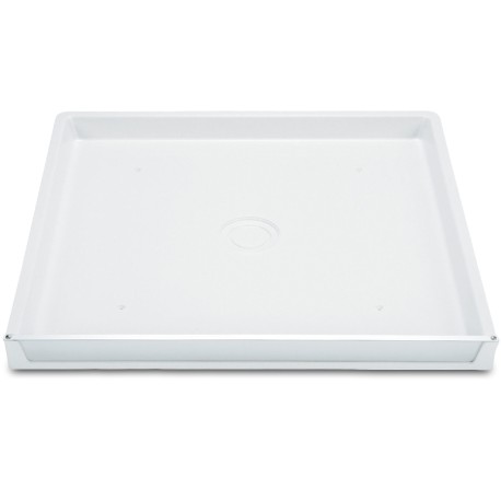 Mustee 98, DuraPan 32" x 30" Washer/Water Heater Pan w/ Side Drain ...