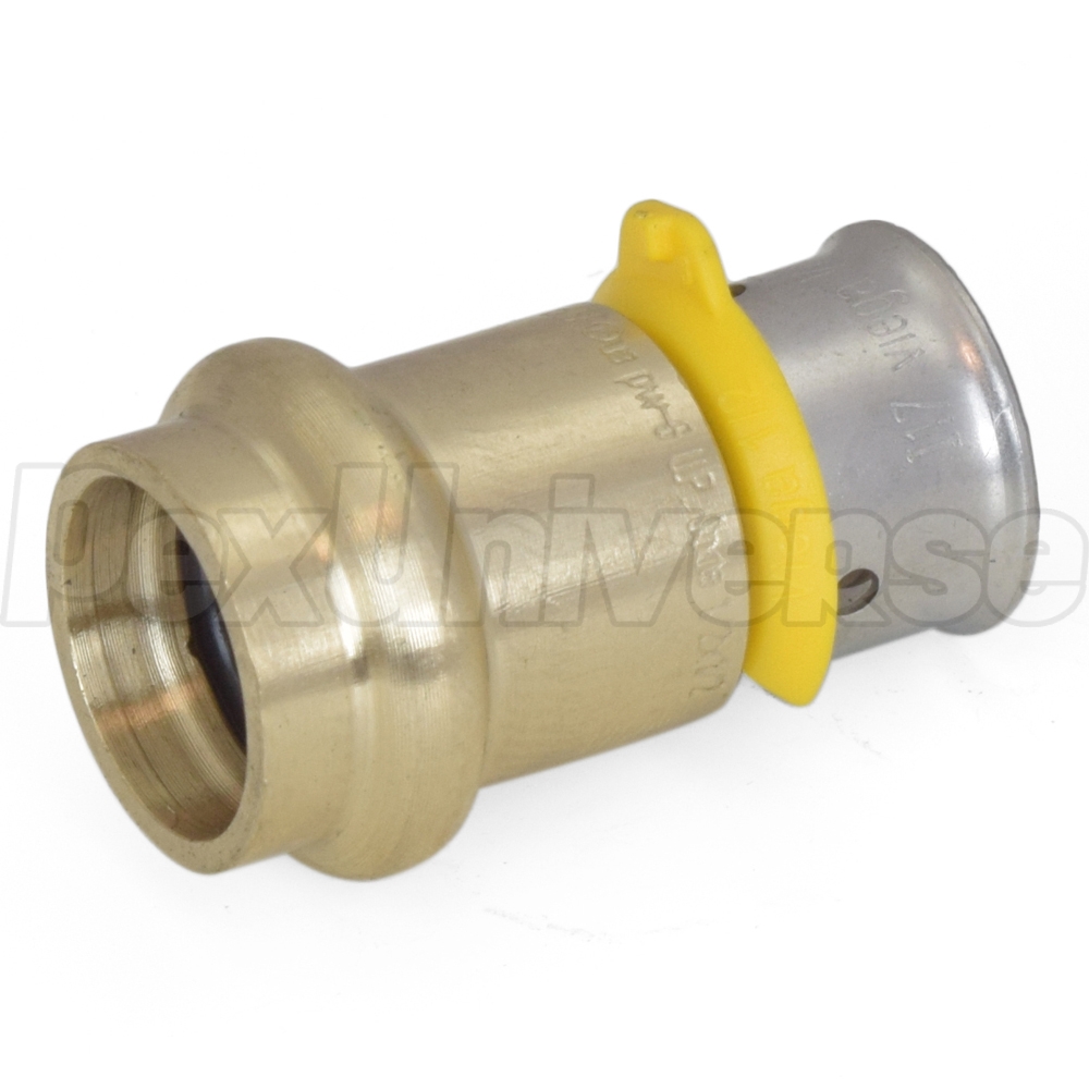 Viega 99620, PureFlow 1/2" PEX Press x 1/2" ProPress Adapter Fitting ...