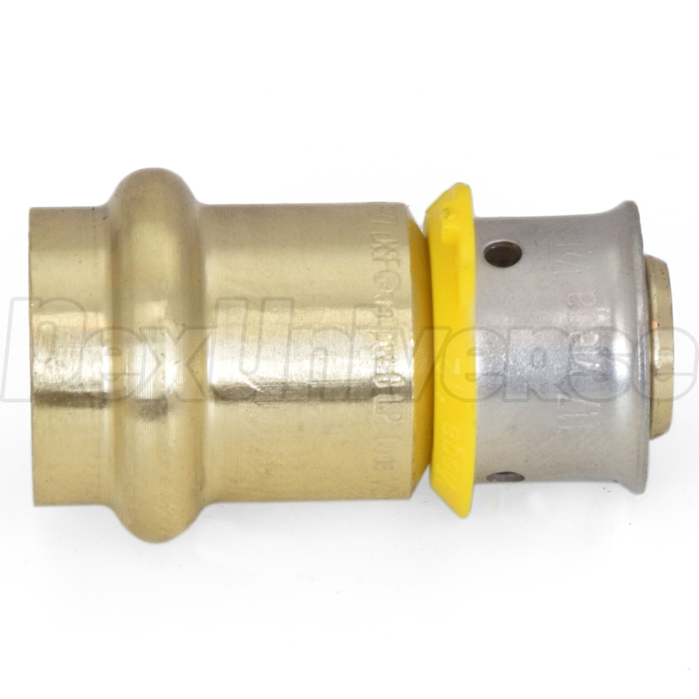 Viega 99620, PureFlow 1/2" PEX Press x 1/2" ProPress Adapter Fitting ...
