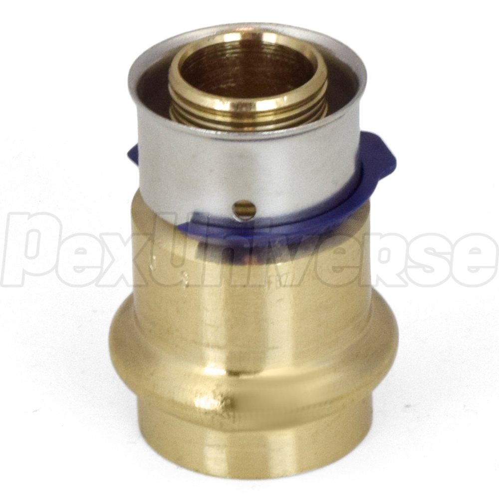 Viega 99640, PureFlow 3/4" PEX Press x 3/4" ProPress Adapter Fitting ...