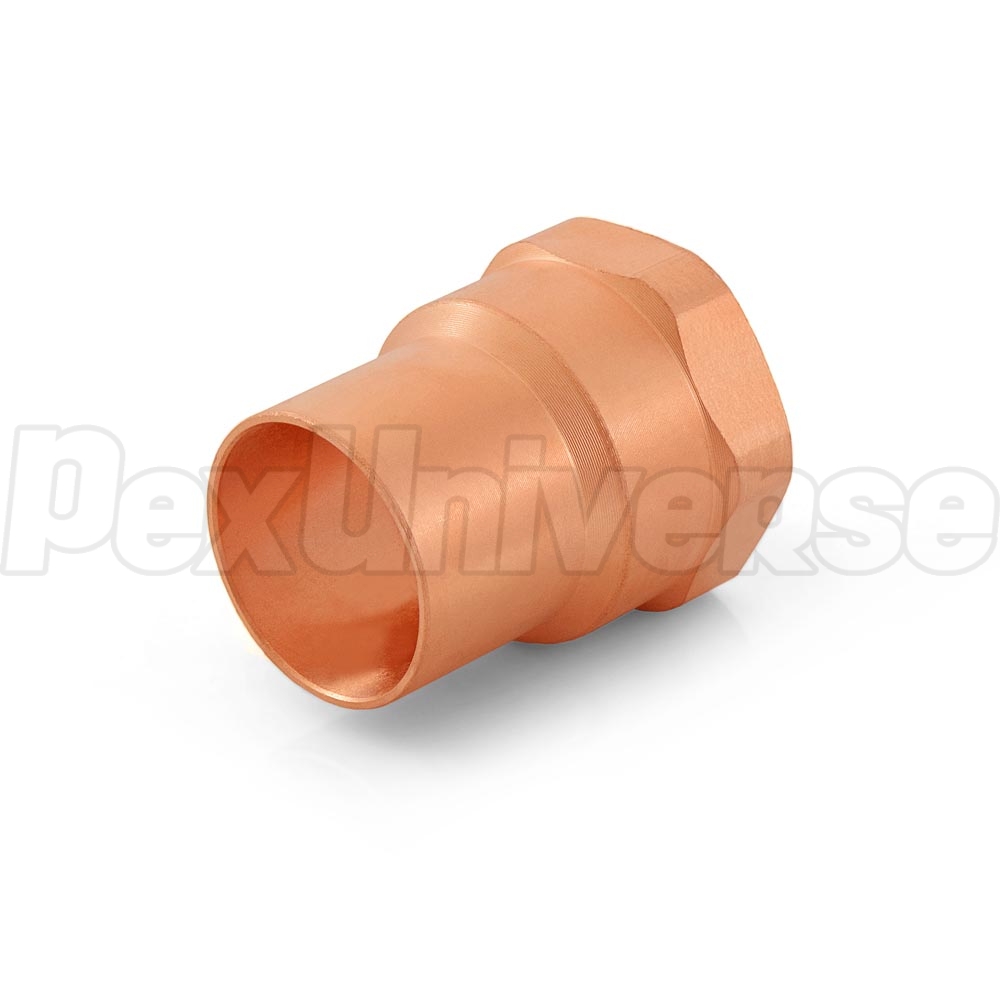 1" Copper x Female Threaded Adapter Fitting - PexUniverse