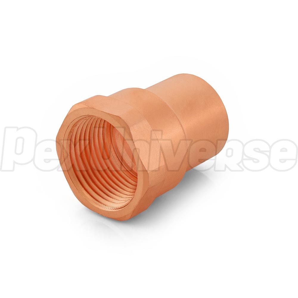 1" Copper x Female Threaded Adapter Fitting - PexUniverse