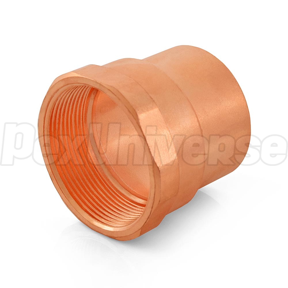 2" Copper x Female Threaded Adapter Fitting - PexUniverse