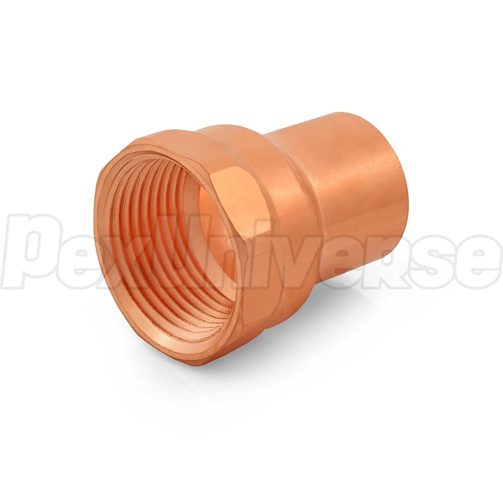1-1/4" Copper Fitting x Female Threaded Street Adapter - PexUniverse