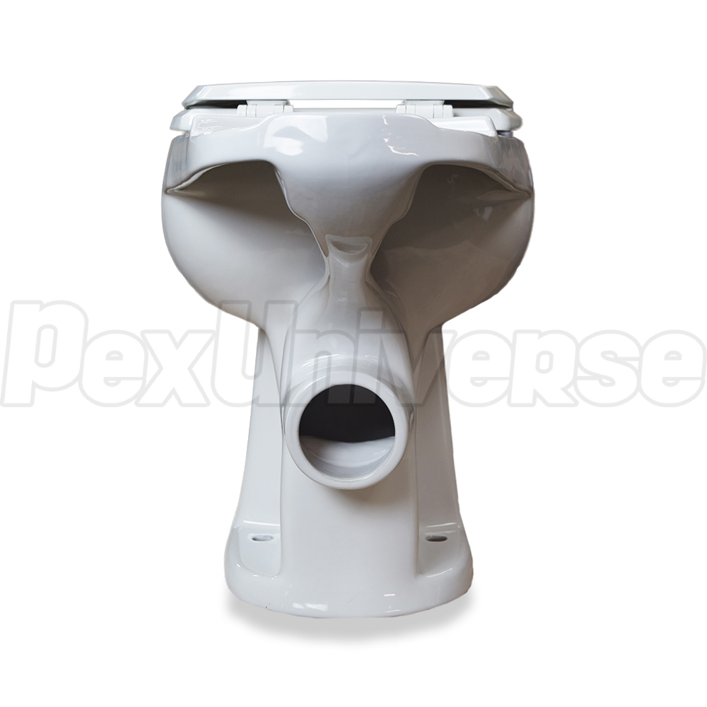 Liberty Pumps ASCENTII-EW Toilet Bowl, Elongated - PexUniverse