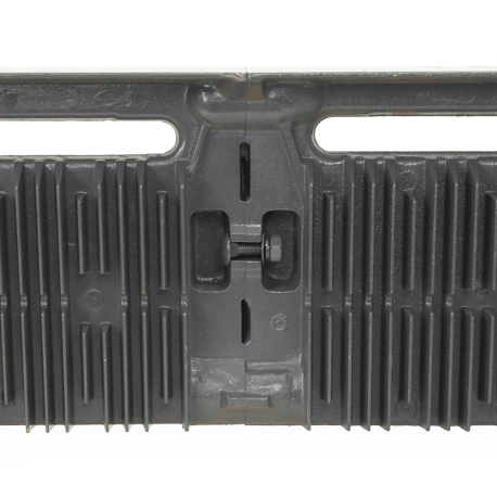 5.5ft (66") Cast Iron Baseboard Heater Assembly - PexUniverse