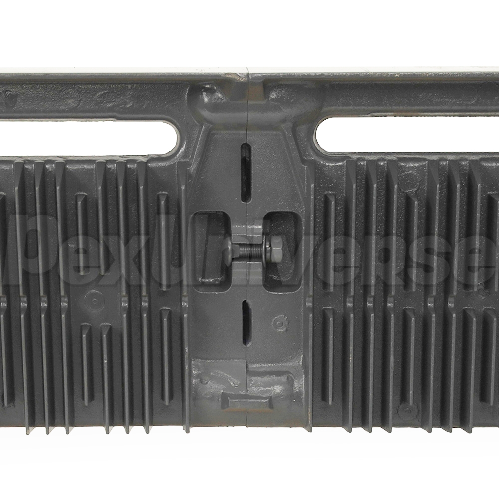 5.5ft (66") Cast Iron Baseboard Heater Assembly - PexUniverse