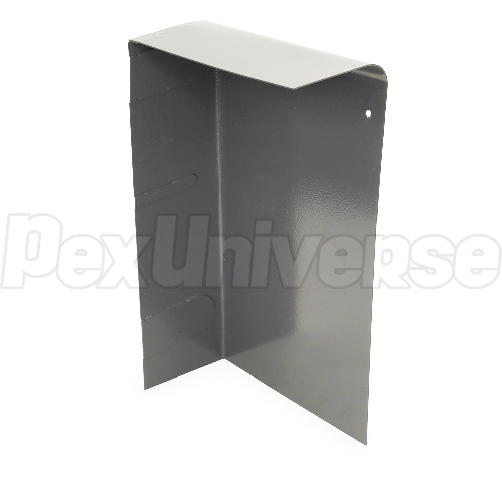 6" Wide End Cap for Cast Iron Baseboard (Right) - PexUniverse