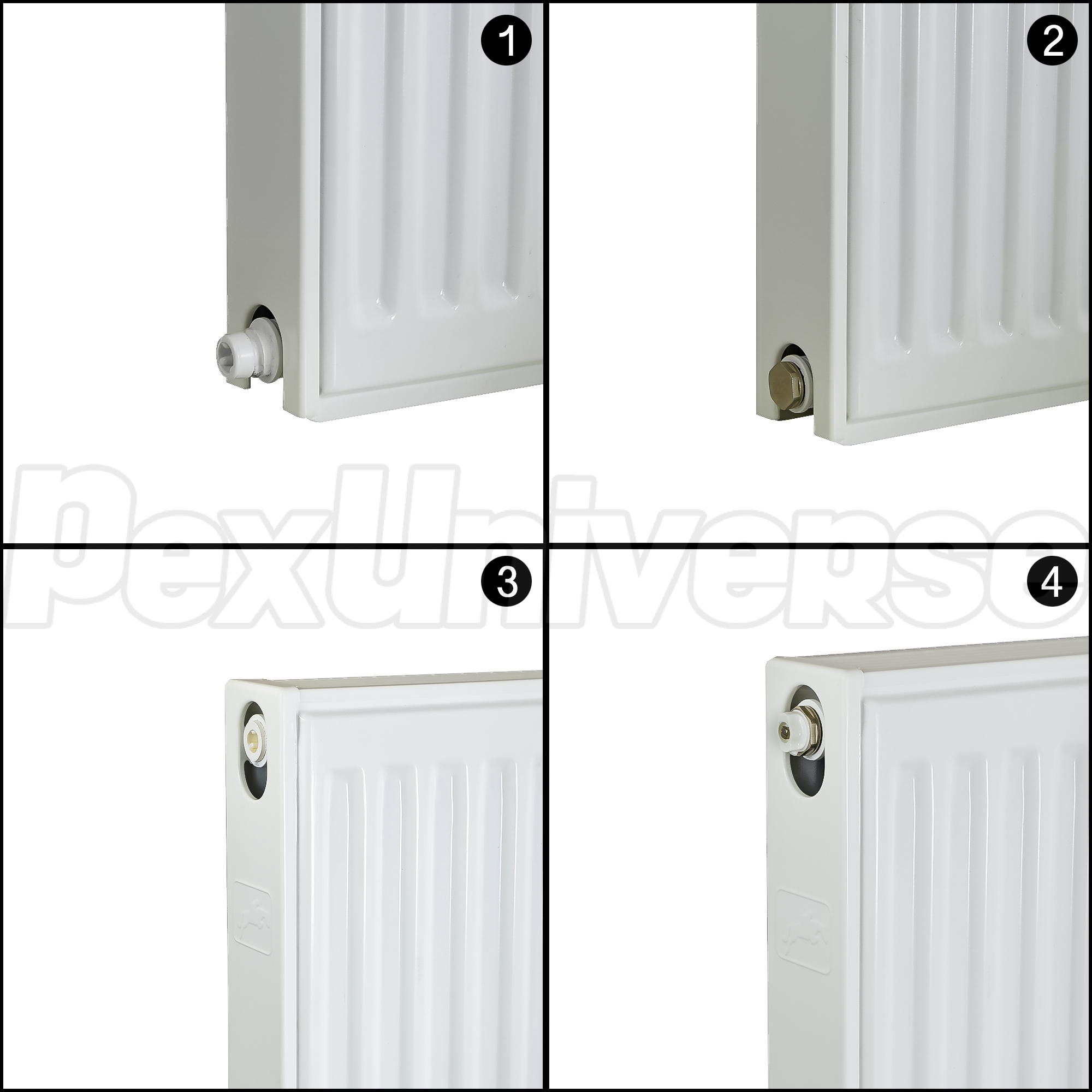 Beacon Morris 20" x 24" Hydronic Panel Radiator, Model 21 - PexUniverse