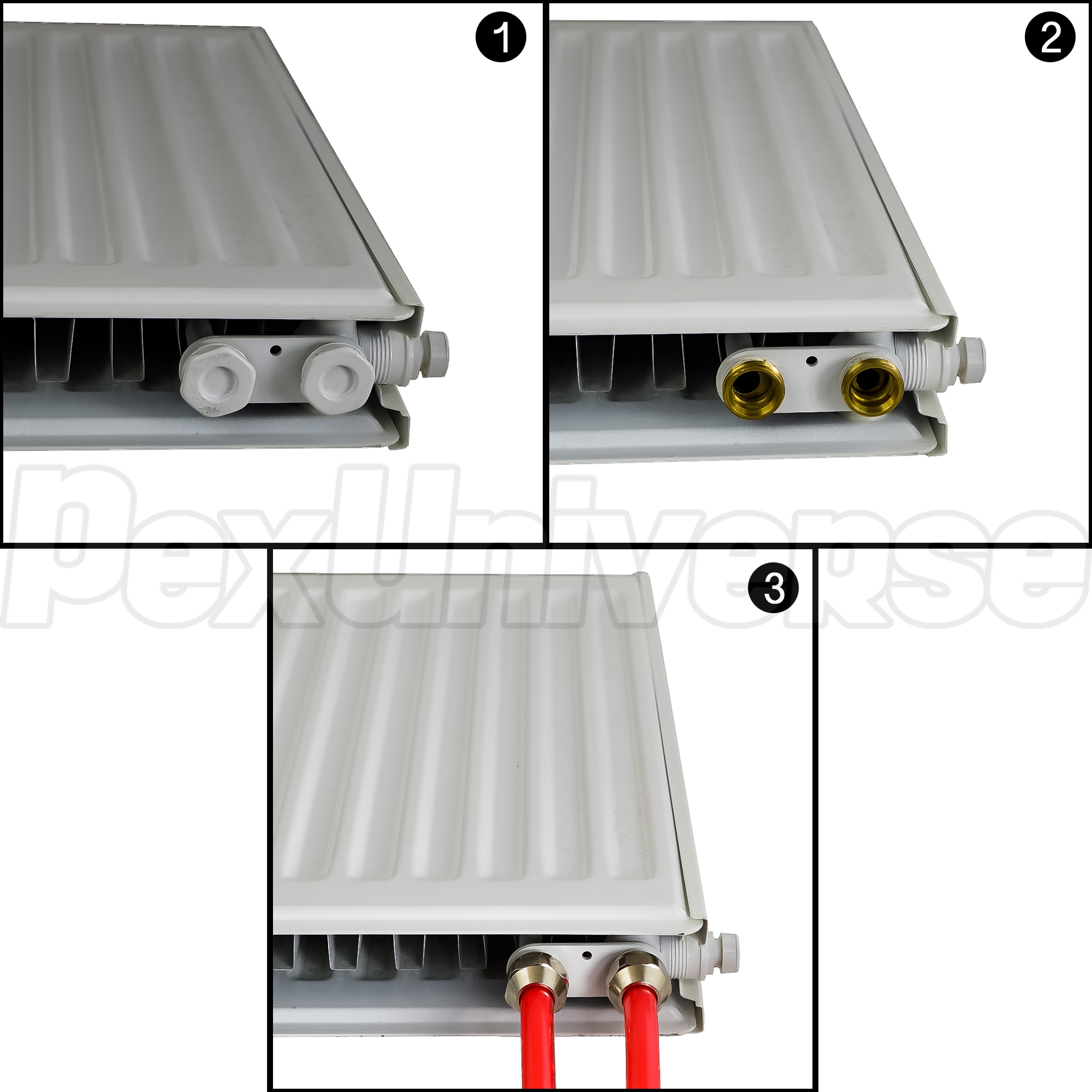 Beacon Morris 24" x 48" Hydronic Panel Radiator, Model 21 - PexUniverse