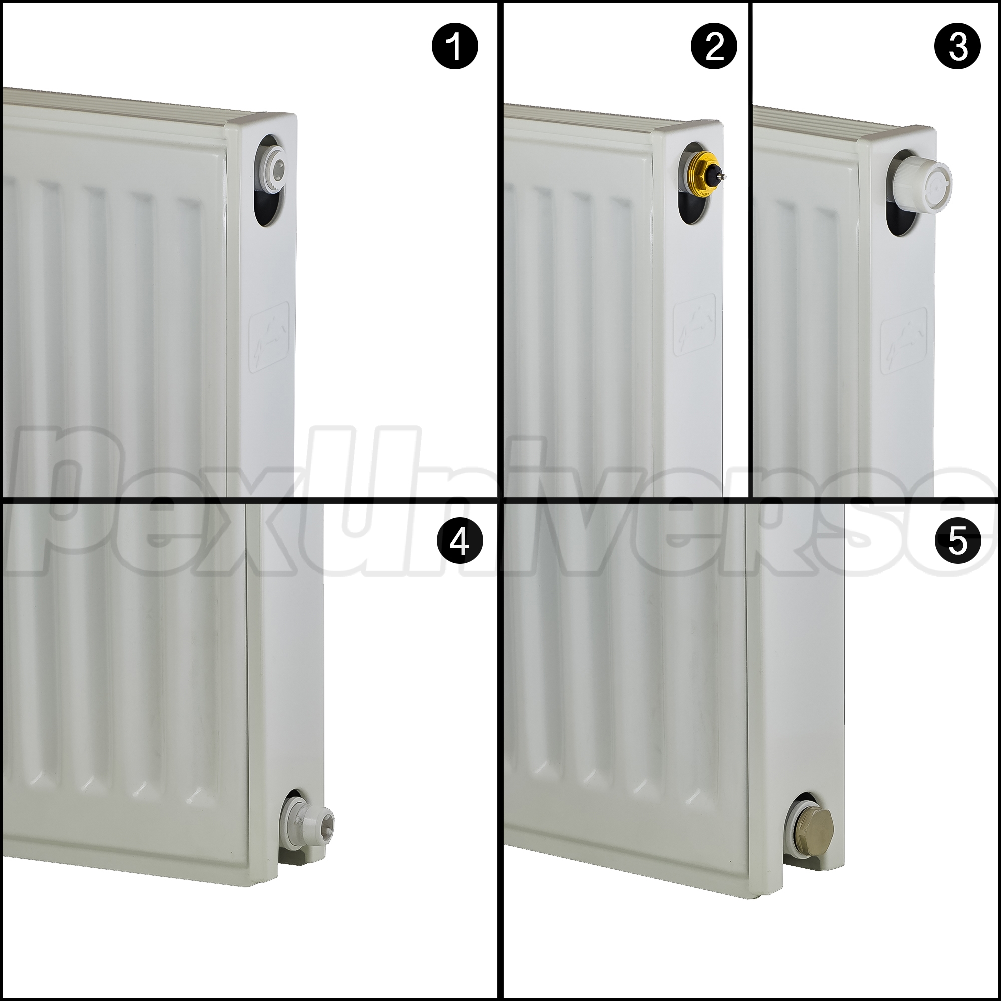 Beacon Morris 24" x 36" Hydronic Panel Radiator, Model 22 - PexUniverse
