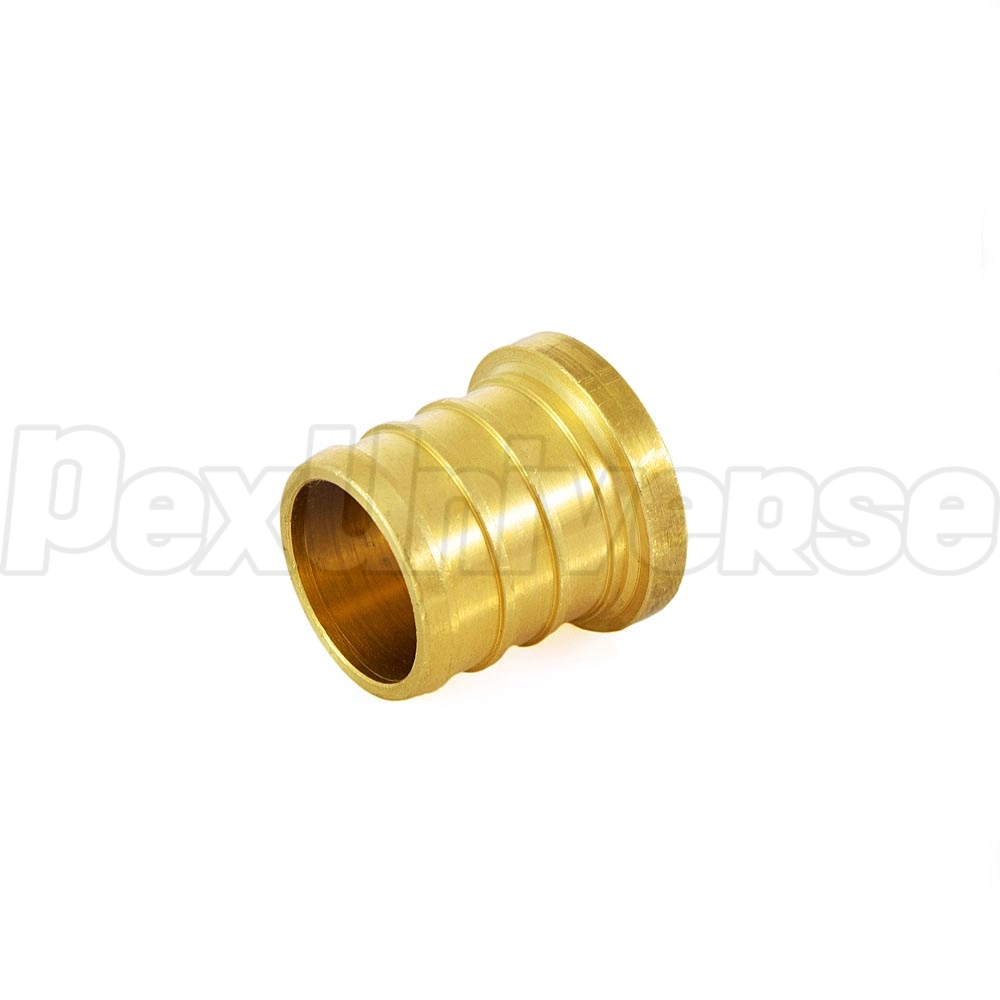 3/4" PEX Plug, Brass Crimp PEX Fitting - PexUniverse