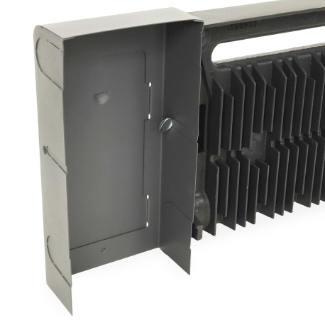 5" Wide Valve Cover for Cast Iron Baseboard - PexUniverse