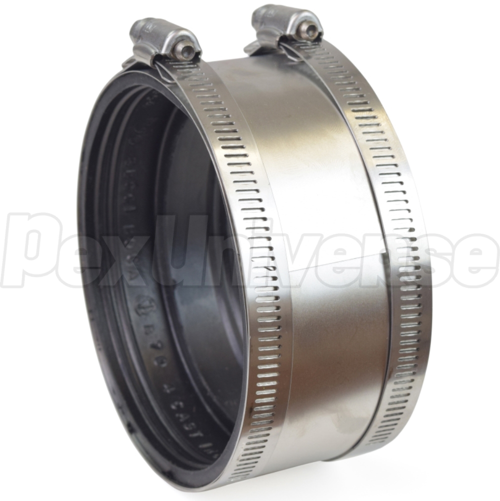 Mission CK44 Coupling, 4" No-Hub Cast Iron x 4" Copper - PexUniverse