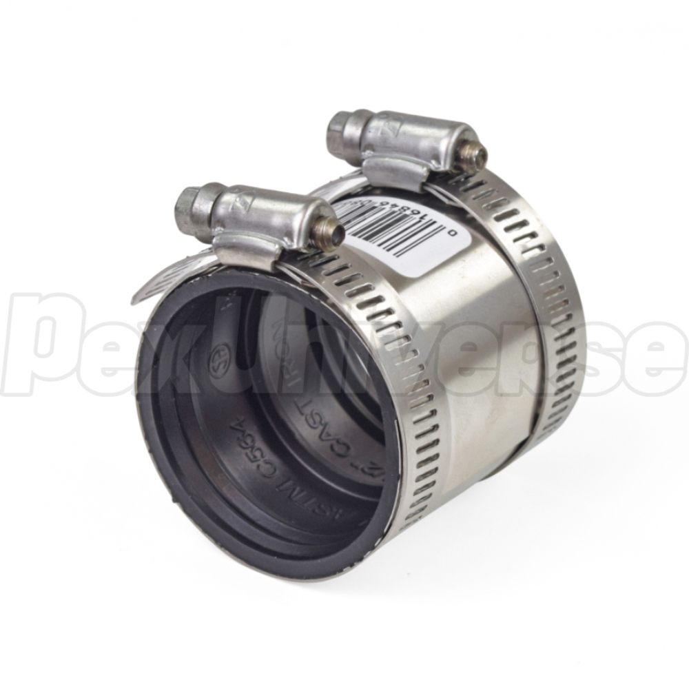 Mission CP150 Coupling, 1-1/2" No-Hub CI/Plastic/Steel - PexUniverse