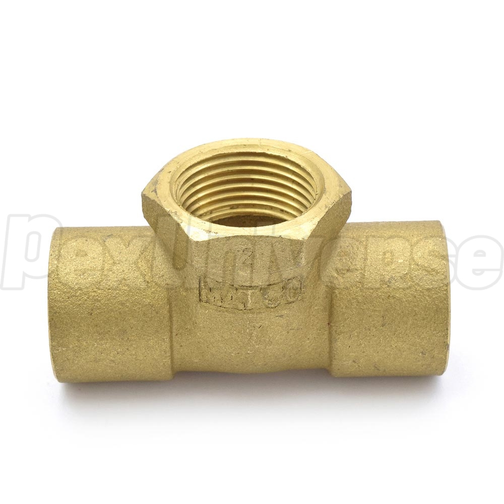 Matco-Norca CTF0404LF, Cast Brass Tee (C x C x FPT), Lead-Free ...