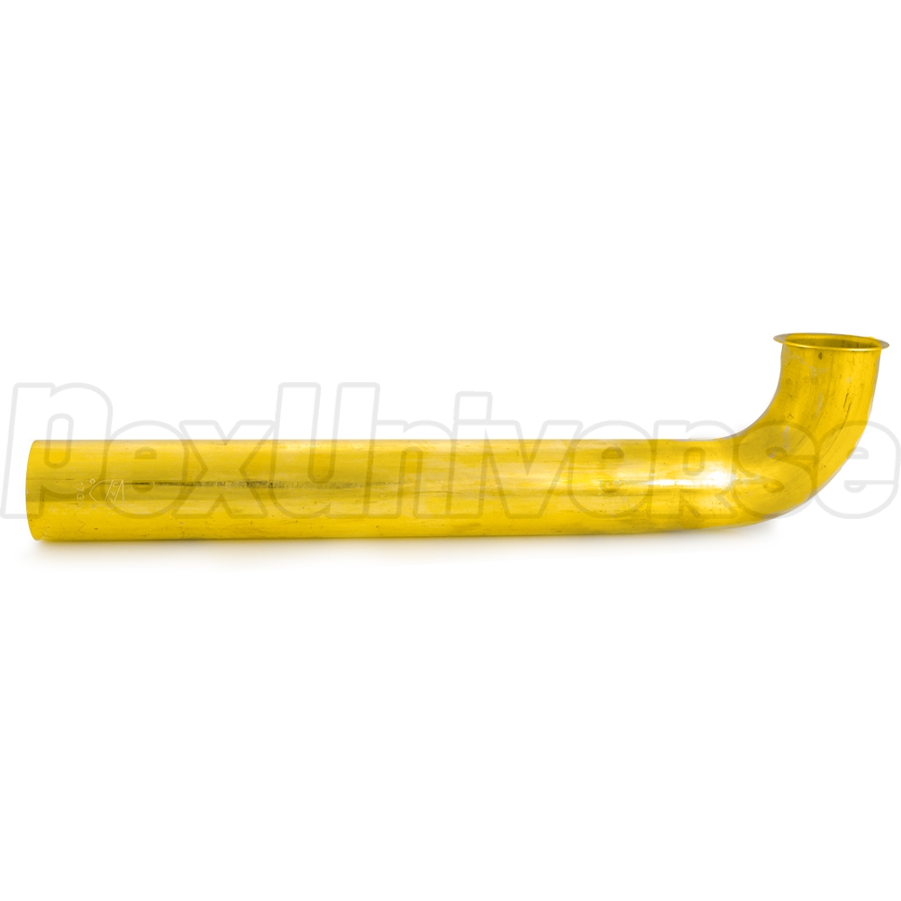1-1/2" x 12", 17GA, Direct Connect (Quick Hook Up) Tubular Waste Bend ...
