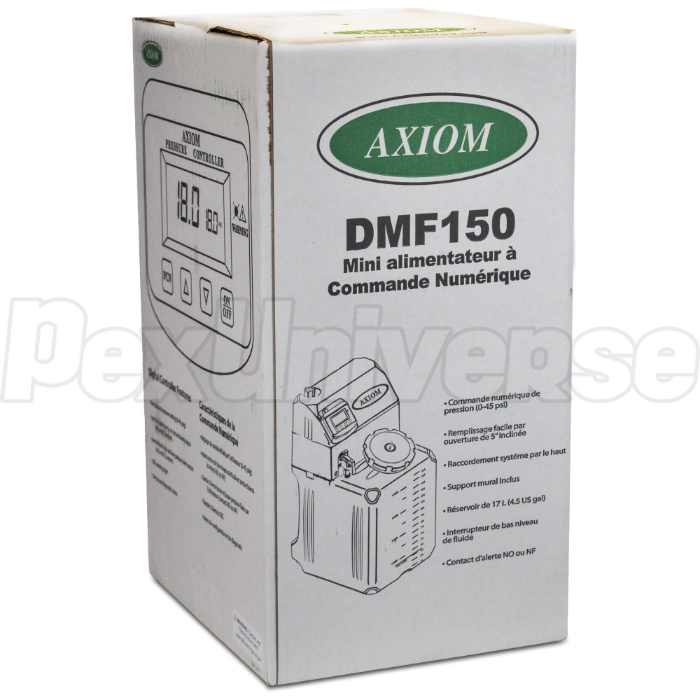 Axiom DMF150 PressurePal Digital Mini System Feeder, 4.6 gal - PexUniverse
