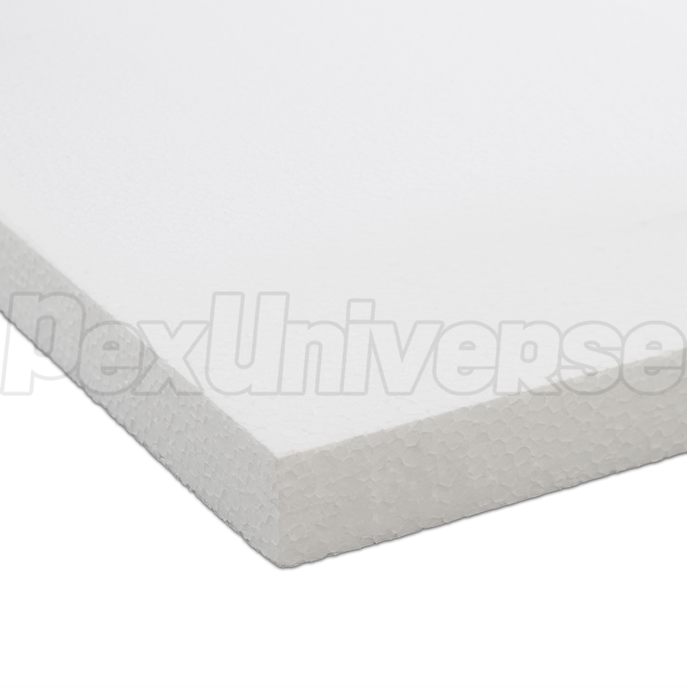 R-5 EPS Foam Board Insulation, 1" thick x 4ft x 8ft sheet - PexUniverse