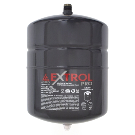 Extrol EX-15 PRO Expansion Tank (2.0 Gal Volume) - PexUniverse
