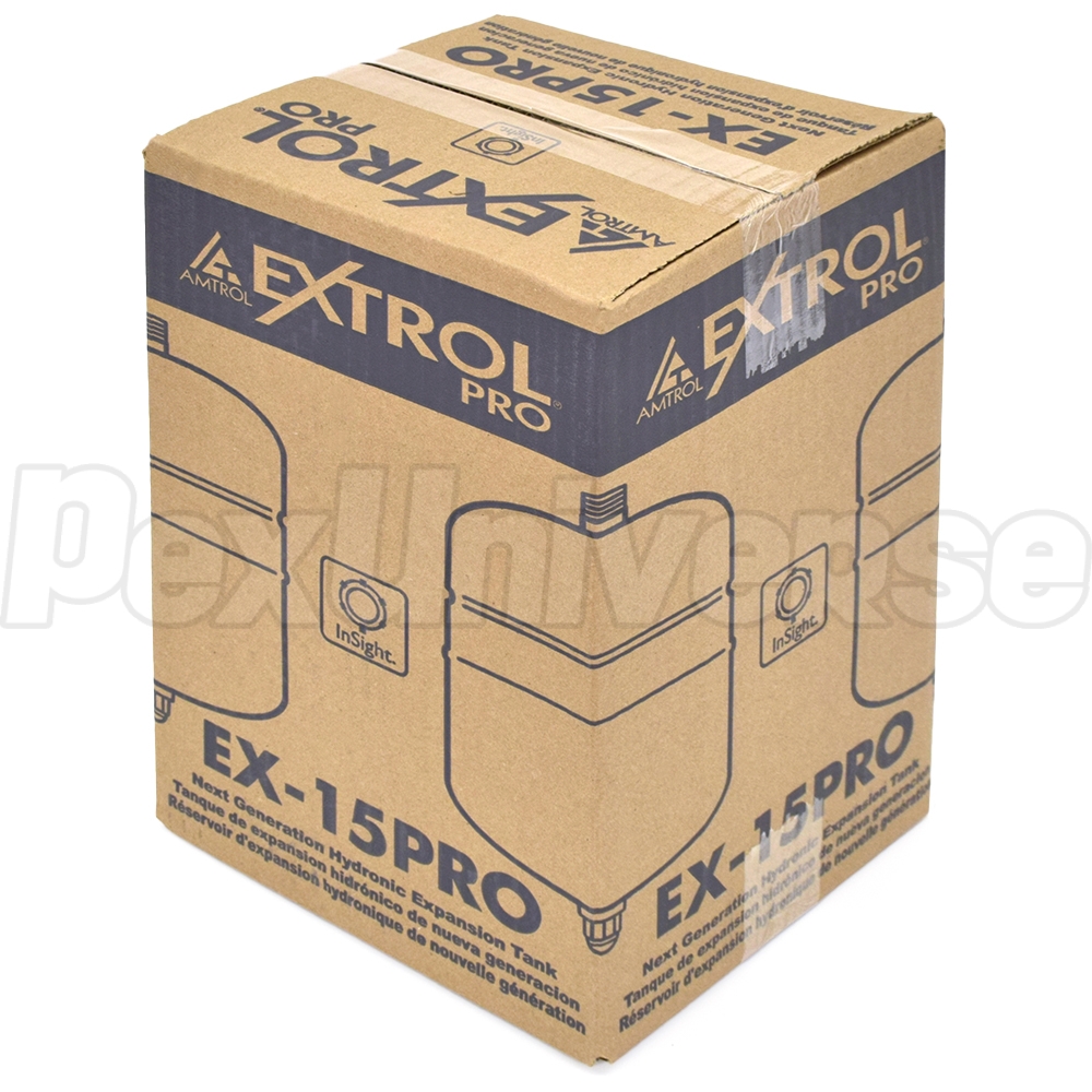 Extrol EX-15 PRO Expansion Tank (2.0 Gal Volume) - PexUniverse