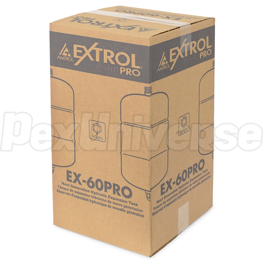 Extrol EX-60 PRO Expansion Tank (6.7 Gal Volume) - PexUniverse